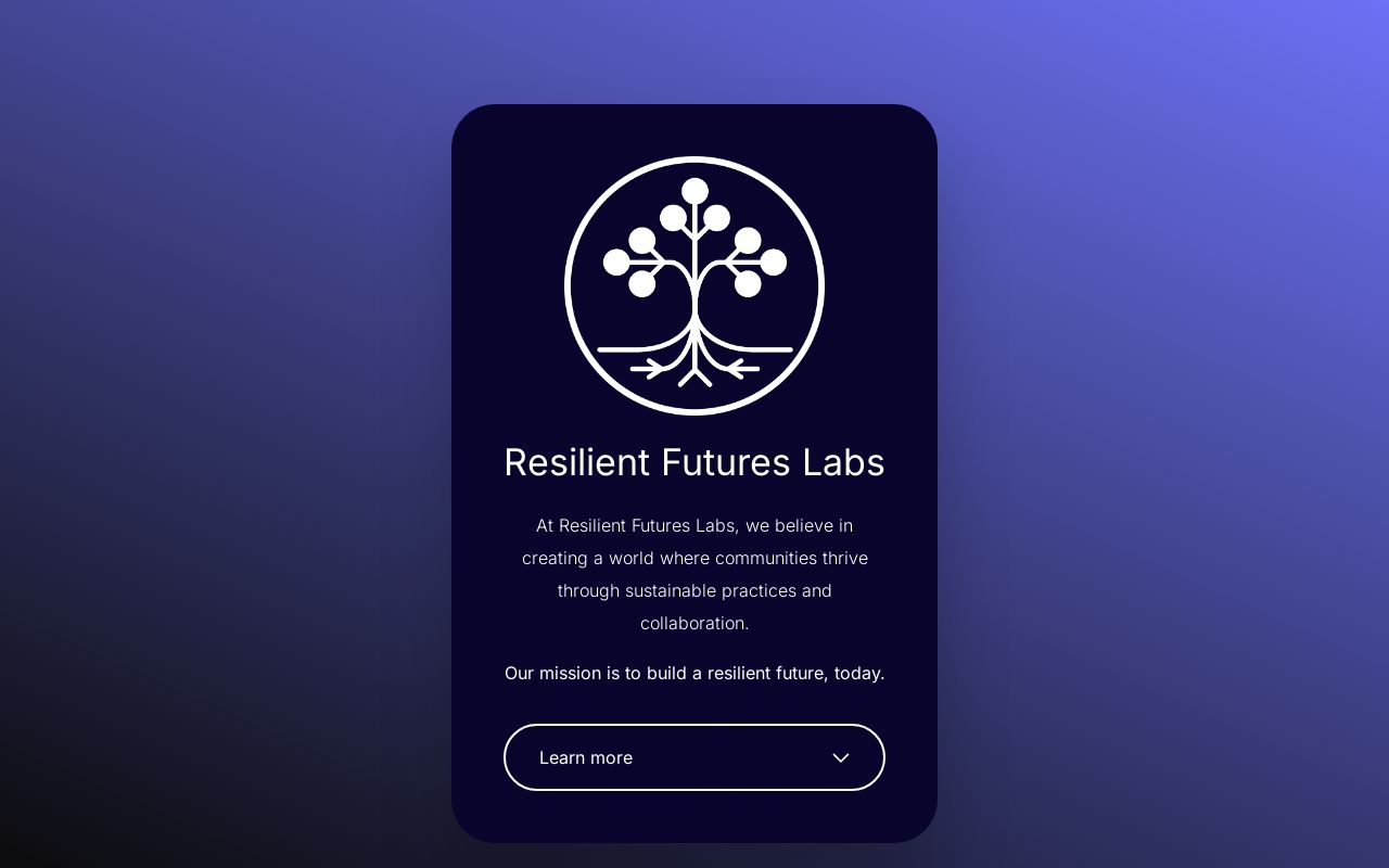 Resilient Futures Labs